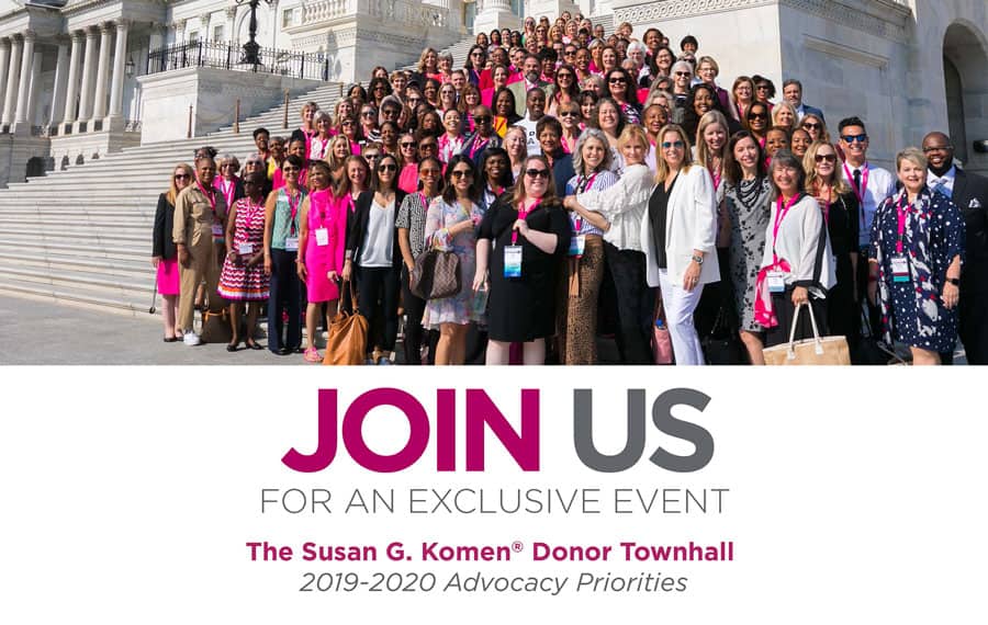 Komen Donor Townhall - Mission Transformation - Susan G. Komen®